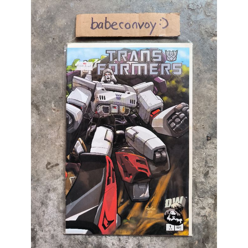 Vintage 4 July 2002 IDW comic Transformers Megatronint | Shopee Malaysia