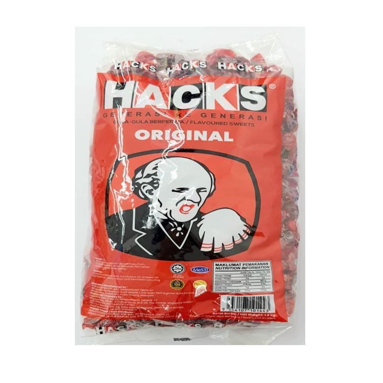 HACKS ORIGINAL SWEETS 1.8KG EXPIRY 2026/07 | Shopee Malaysia