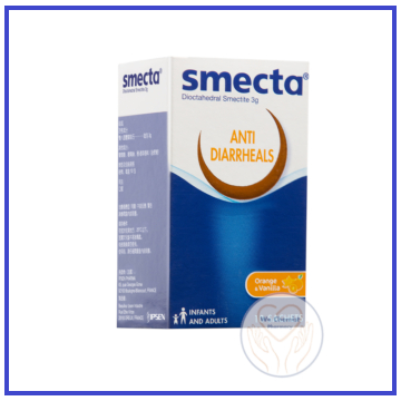 Smecta Diosmectite 3g Orange-Vanilla Flavour 12sachets(Anti Diarrheal ...