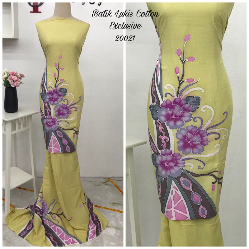 BATIK LUKIS KELANTAN 100% HANDMADE TIADA DIAMOND | Shopee Malaysia