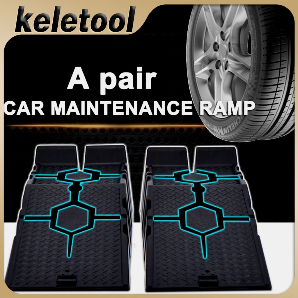 Jack Stand Jack kereta Heavy Duty Plastic Car Ramps Ramp Car Vehicle ...