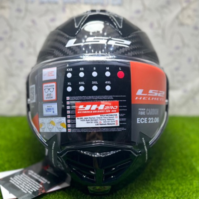 HELMET LS2 FF901 ADVANT X CARBON NEW MODEL 100% CARBON | Shopee Malaysia