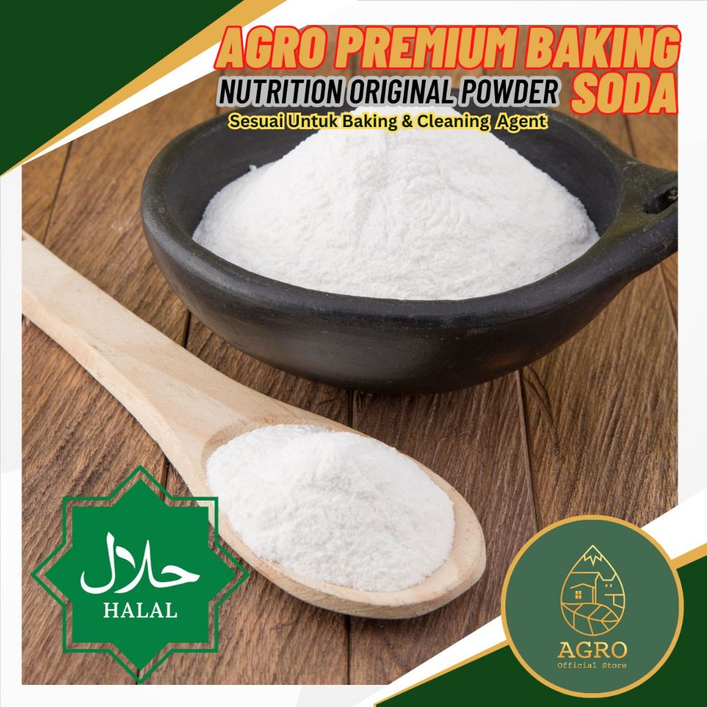 (100% HALAL) MALAN Baking Soda Sodium Bicarbonate Food Grade 小苏打 苏打粉 ...