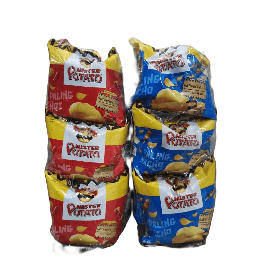 Mister Potato Chips Multipack (20 Packs) | Shopee Malaysia
