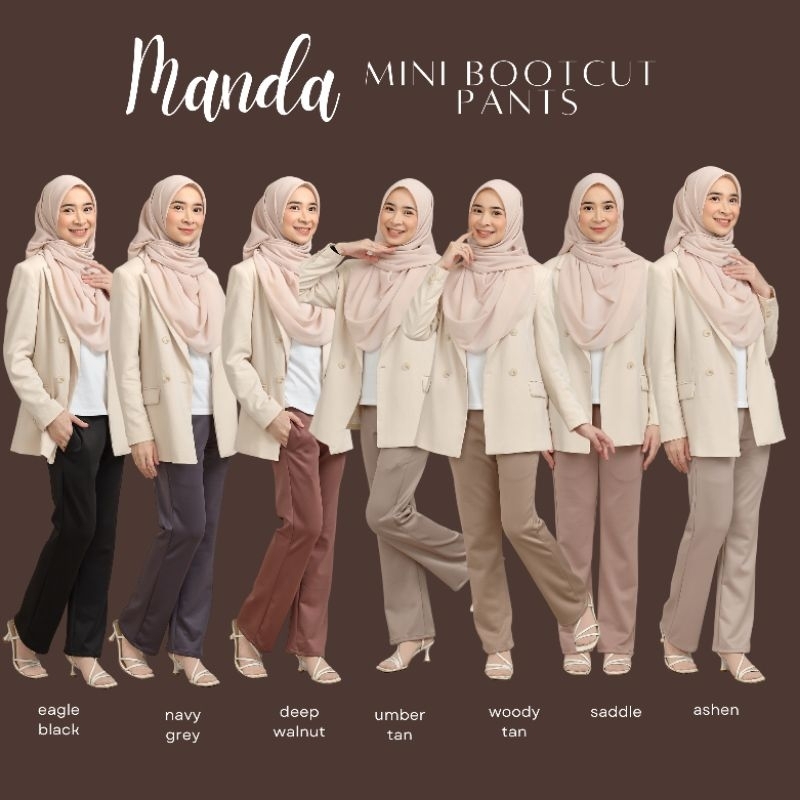Manda Pants 3.0 (Sarahfuad) | Shopee Malaysia