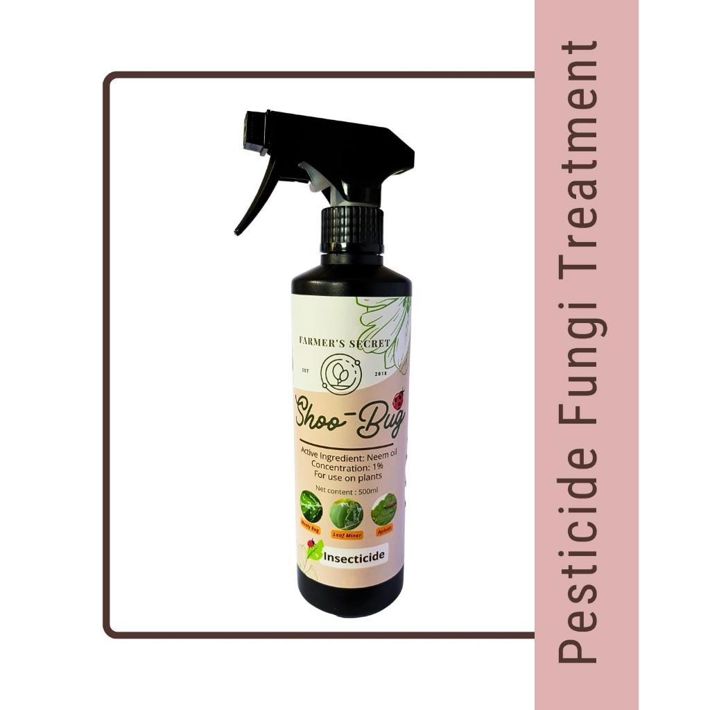 Farmer's Secret Shoo-Bug Insecticide Pest Spray Organic Plant Treatment ...