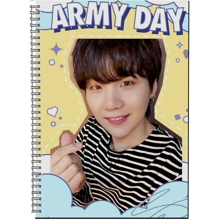 [BTS ARMY] NOTEBOOK KPOP BTS ARMY JUNGKOOK JIMIN JIN JHOPE NAMJON SUGA ...