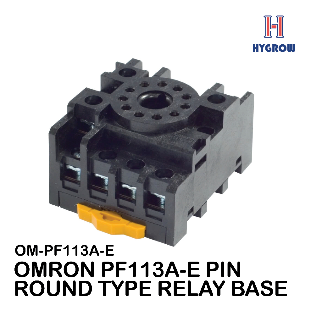 OMRON PF113A-E PIN ROUND TYPE RELAY BASE | Shopee Malaysia