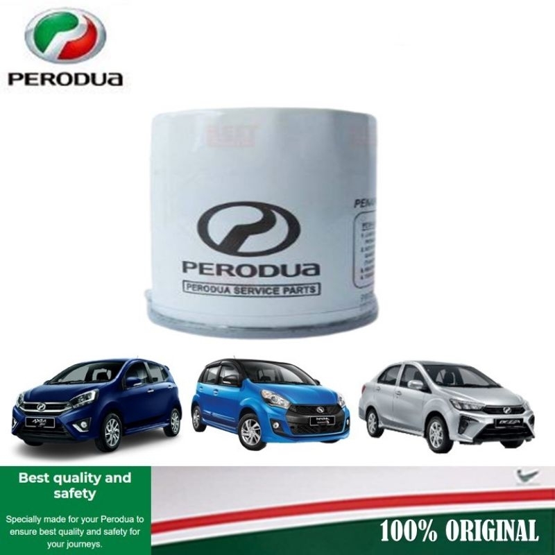 PERODUA OIL FILTER BEZZA,AXIA,MYVI 2018+,ARUZ OIL FILTER | Shopee Malaysia