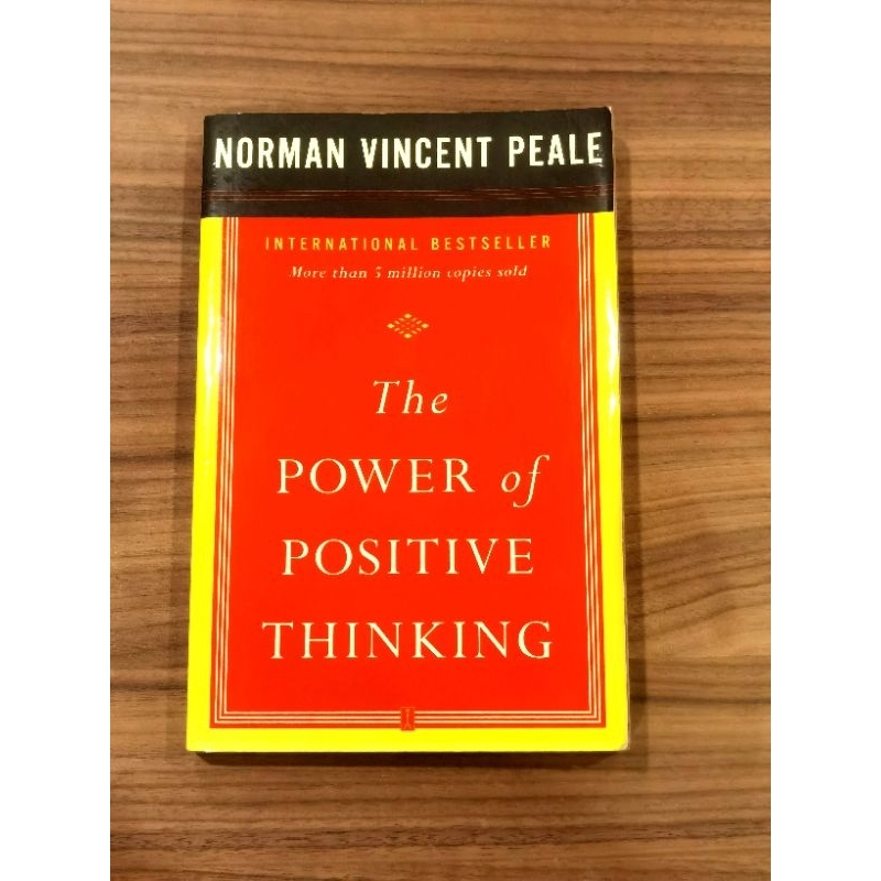 The Power Of Positive Thinking Book By Norman Vincent Peale | Shopee ...