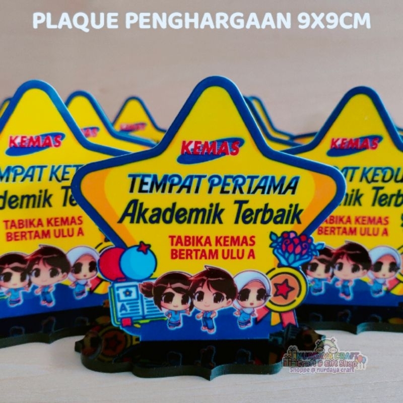 CUSTOMIZED DESIGN PLAQUE PENGHARGAAN APRESIASI GRADUATION | Shopee Malaysia