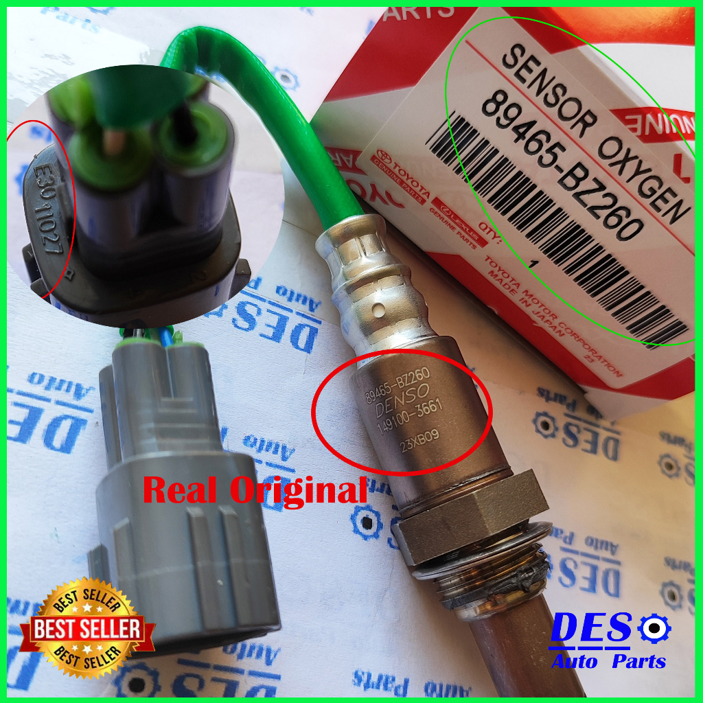 【100% ORIGINAL】PERODUA OXYGEN SENSOR (89465-BZ260) / (89465-BZ040 ...