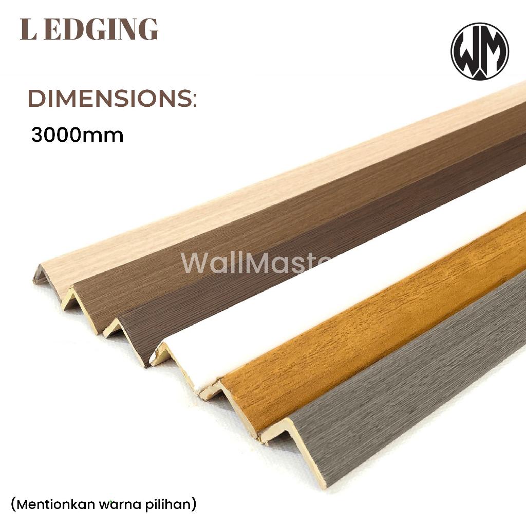 (Harga Kilang) Fluted Panel Wood WPC Panel Fluted Wall Panel WPC Fluted ...