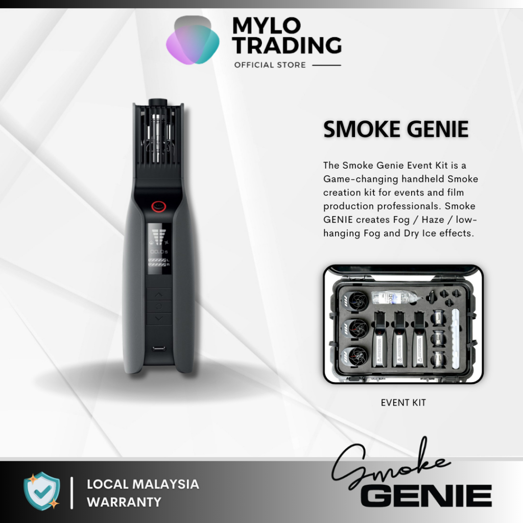 Smoke GENIE Handheld Fog and Haze Machine Professional Kit | Shopee ...