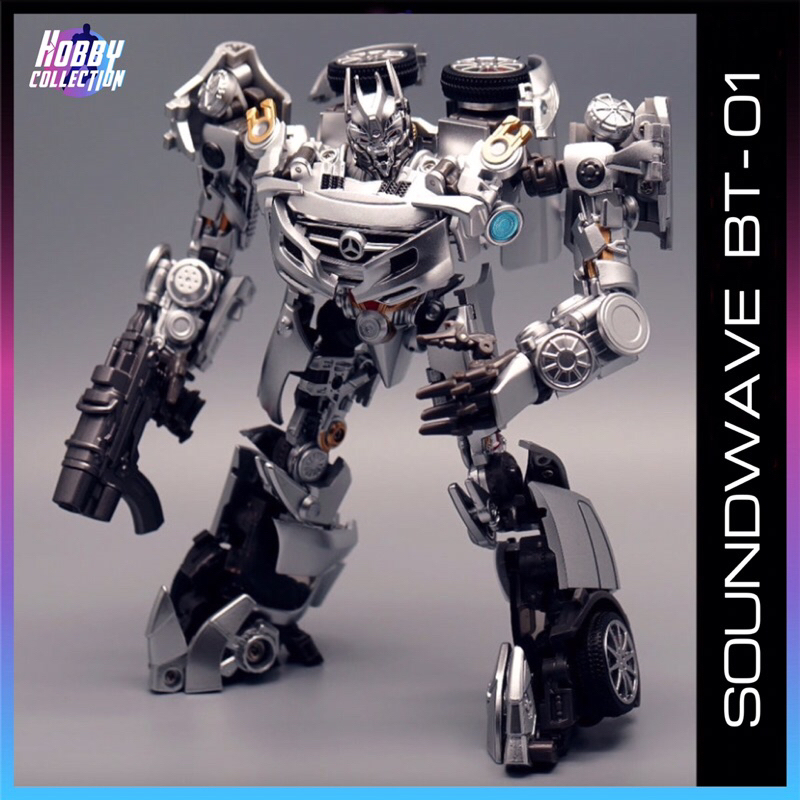 Soundwave Action Figures BT-01 Transformers Soundwave 18CM Diecast Toys ...