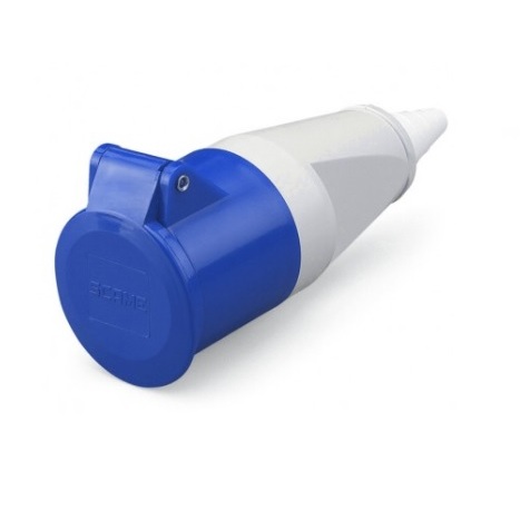 SCAME CONNECTOR 2P+E IP44 16A 6h 200-250V AC | Shopee Malaysia