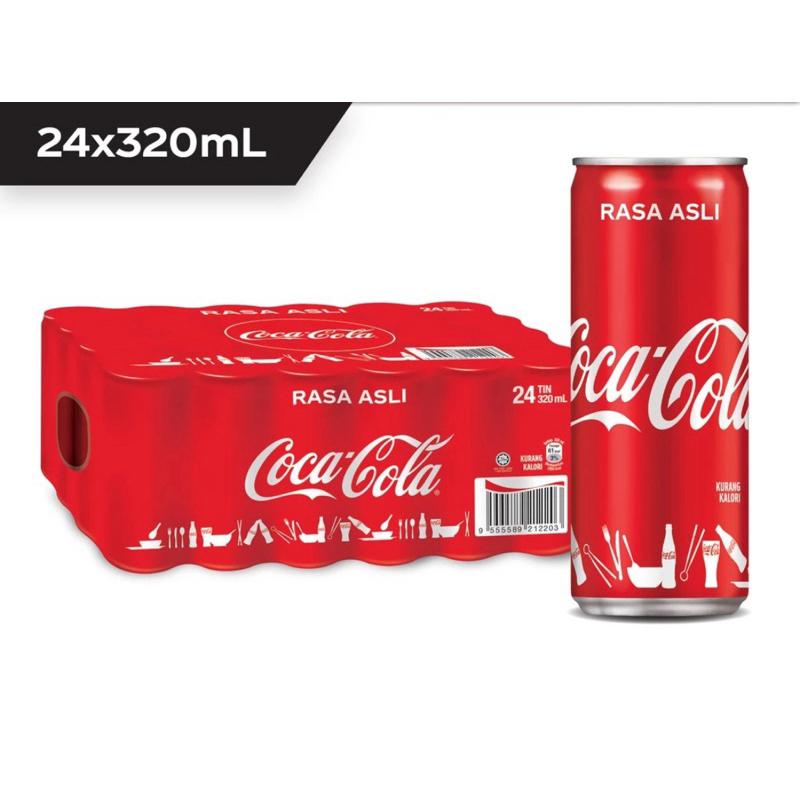 coca cola 320 ml (carton) | Shopee Malaysia