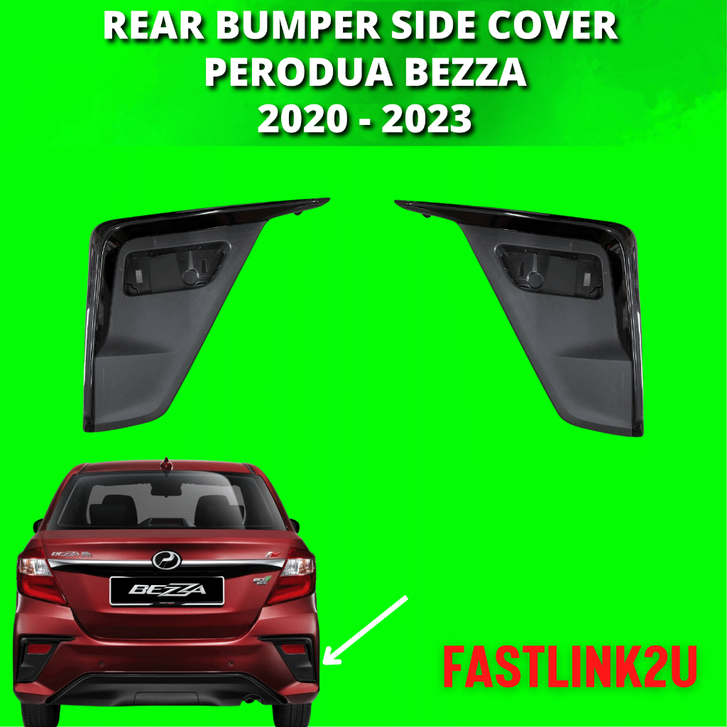 Perodua Bezza 2020 - 2023 Rear Bumper Side Cover Bumper Belakang ...
