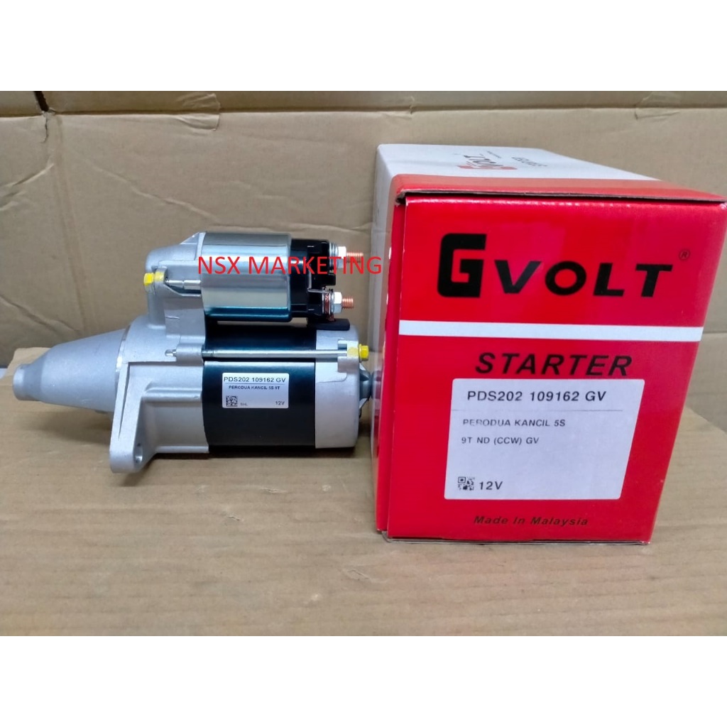PERODUA KANCIL 5 SPEED (MANUAL) 9T ND STARTER NEW (G VOLT) | Shopee ...