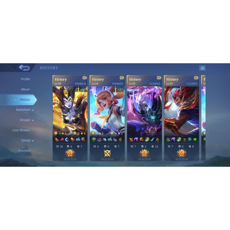 Mobile Legend Boost Service(Only Master To Mythic) | Shopee Malaysia