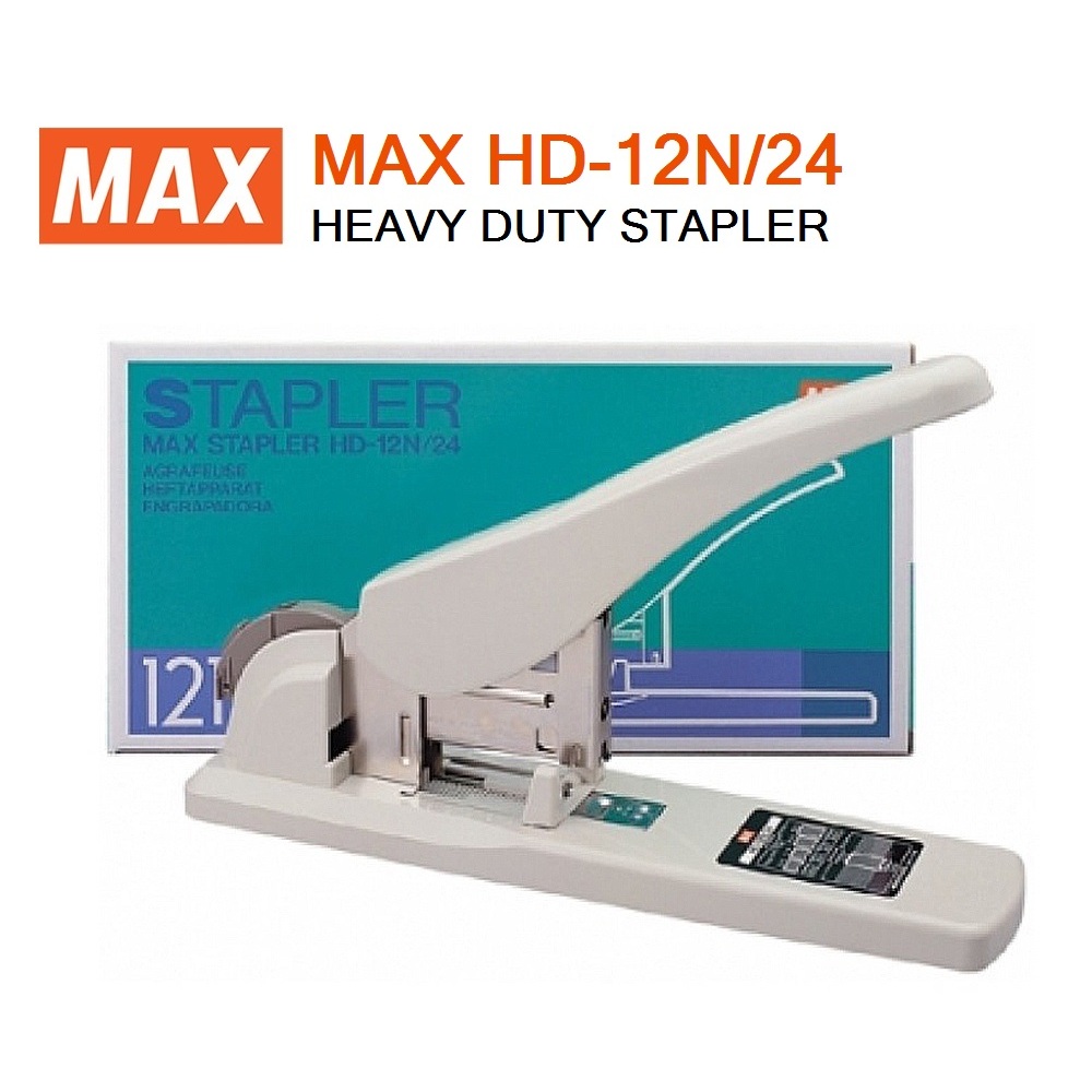 MAX HD-12N/24 HEAVY DUTY STAPLER | Shopee Malaysia