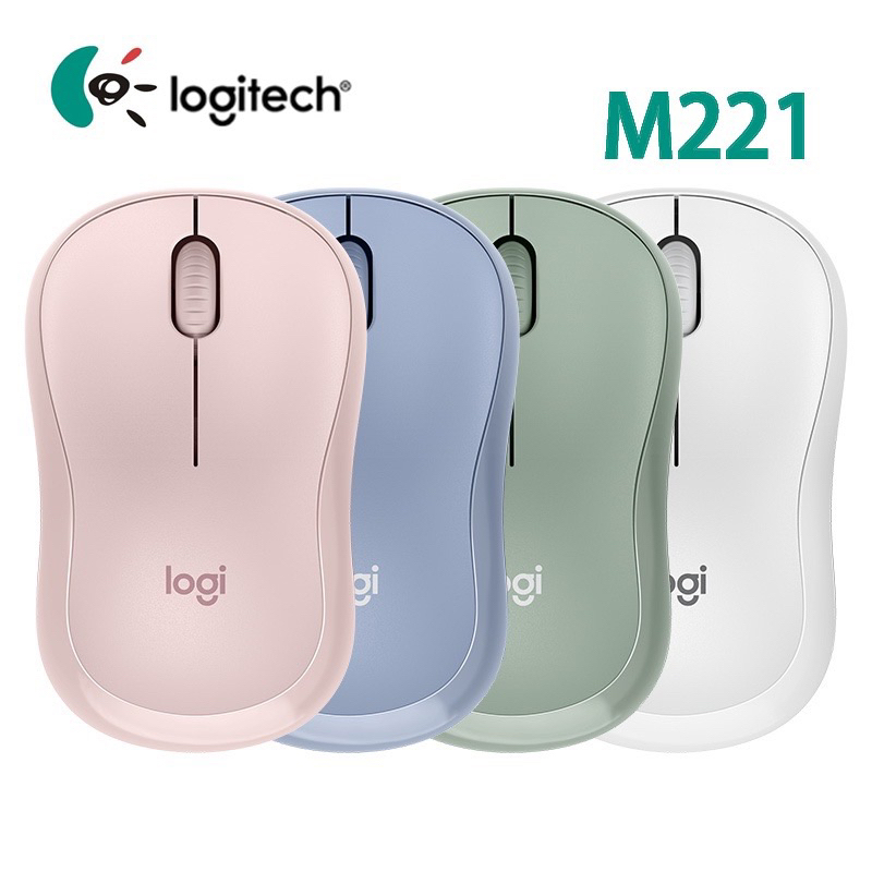 Logitech M221 Bluetooth Wireless Silent Gaming Mouse 2.4GHz 1000DPI | Shopee Malaysia