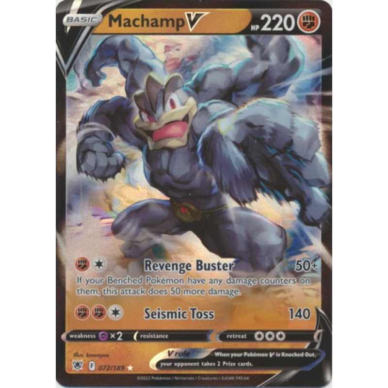 Machamp V - 072/189 - Ultra Rare | Shopee Malaysia