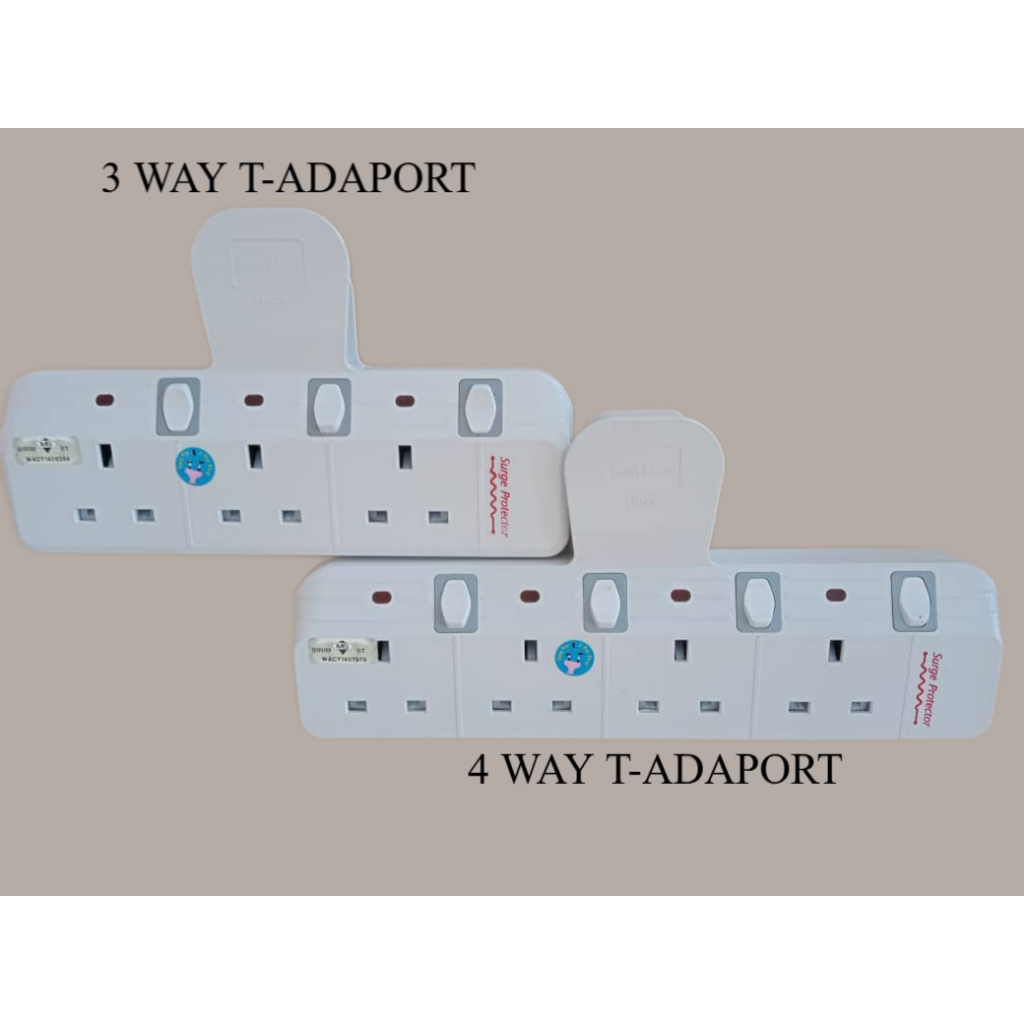 3 Way 4way T Adaport Approved With Sirim Shopee Malaysia