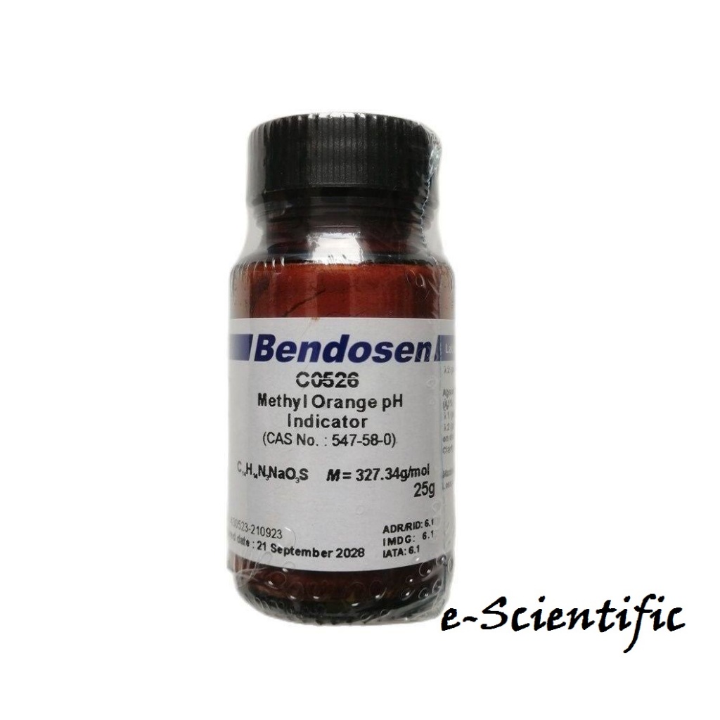 Methyl Orange pH Indicator, 25g, BENDOSEN. | Shopee Malaysia