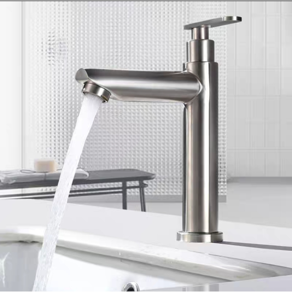 Bathroom Toilet wash basin sink faucet SUS304 Stainless steel Bilik ...