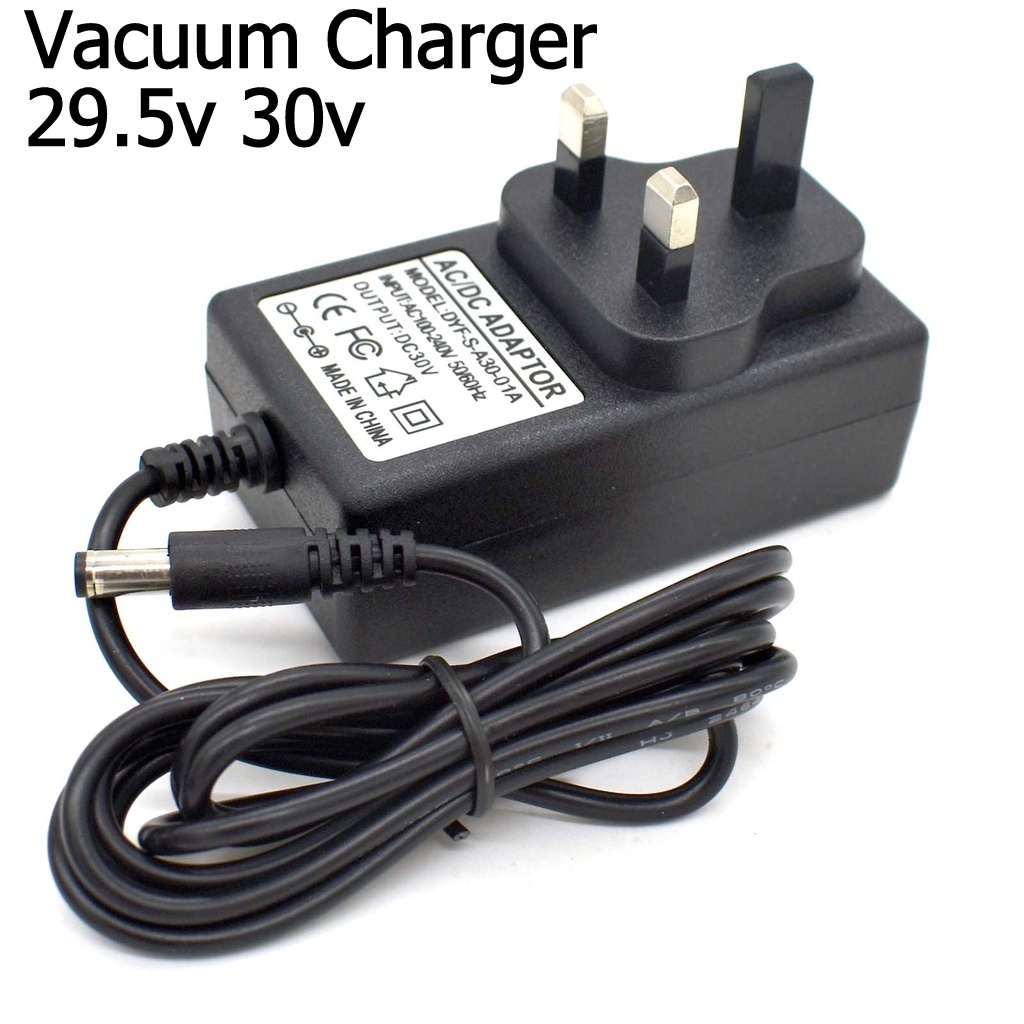 AC Adapter DC 29.4v 30V 1A 500mA Charger Vacuum Charger 29.5v 30.5v 31v 0.5A 1000mA perrysmith ...