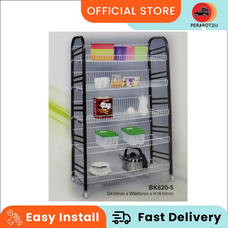 P2U 3V Rak pinggan 6 kaki/kabinet pinggan mangkuk/kitchen cabinet/dish ...