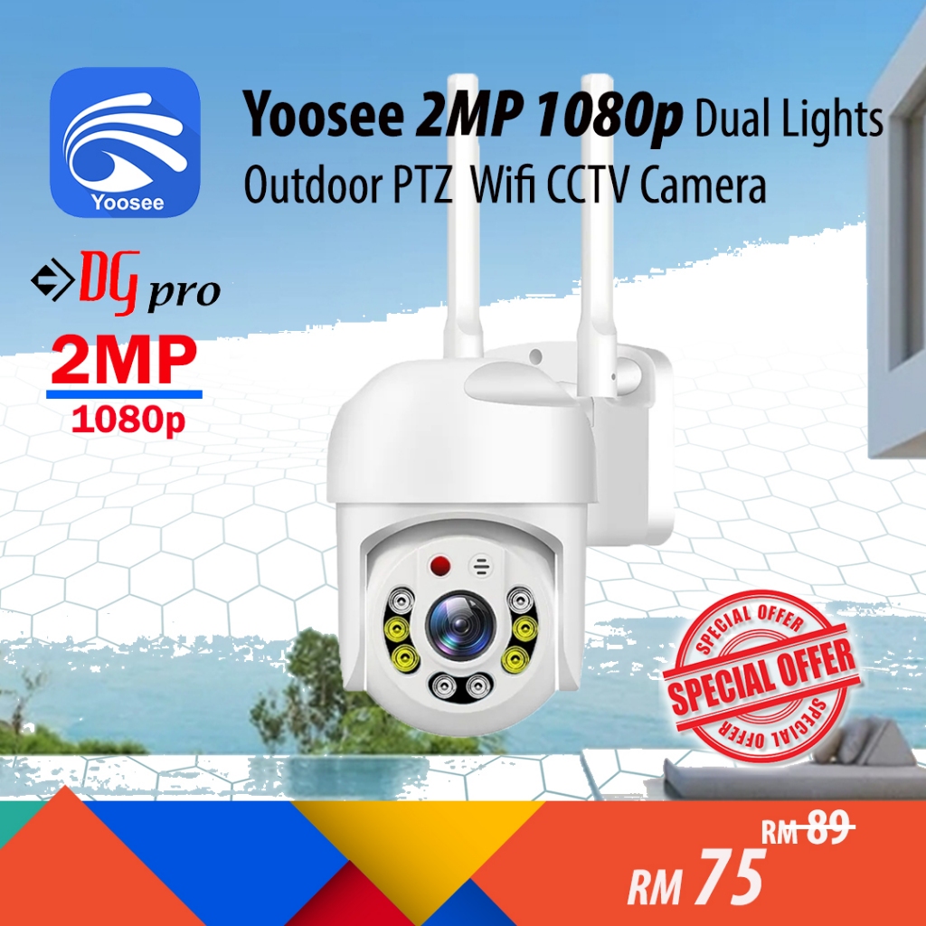 [OFFER!!] Yoosee 2MP 1080p Dual Lights Bright Night Vision Outdoor ...