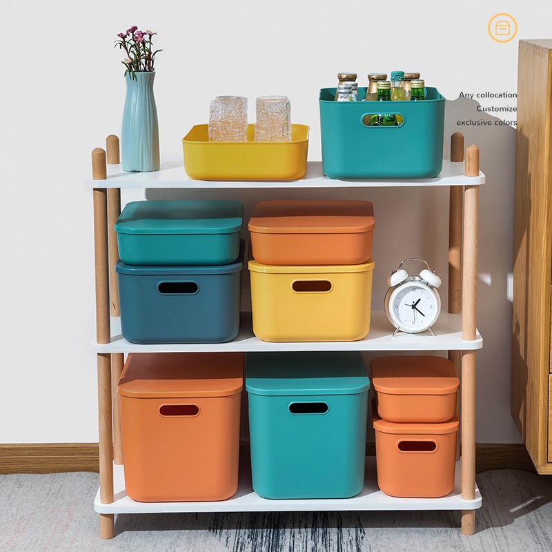 Colorful Storage Box Home Muji Storage Organizer Box Container Clothes ...