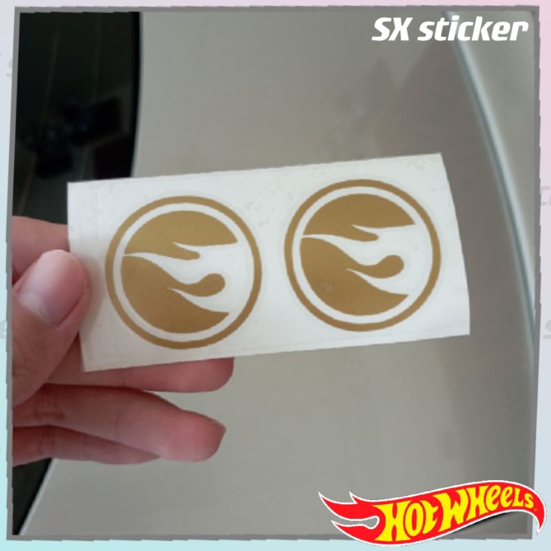 2pcs hotwheels treasure hunt/super treasure hunt logo cutting sticker ...