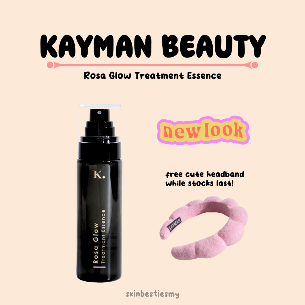 [KAYMAN BEAUTY] ROSA GLOW TREATMENT ESSENCE (WITH ALPHA ARBUTIN ...