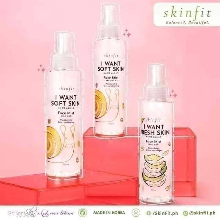 SkinFit's Soft Skin Face Mist water product 150ml | Shopee Malaysia