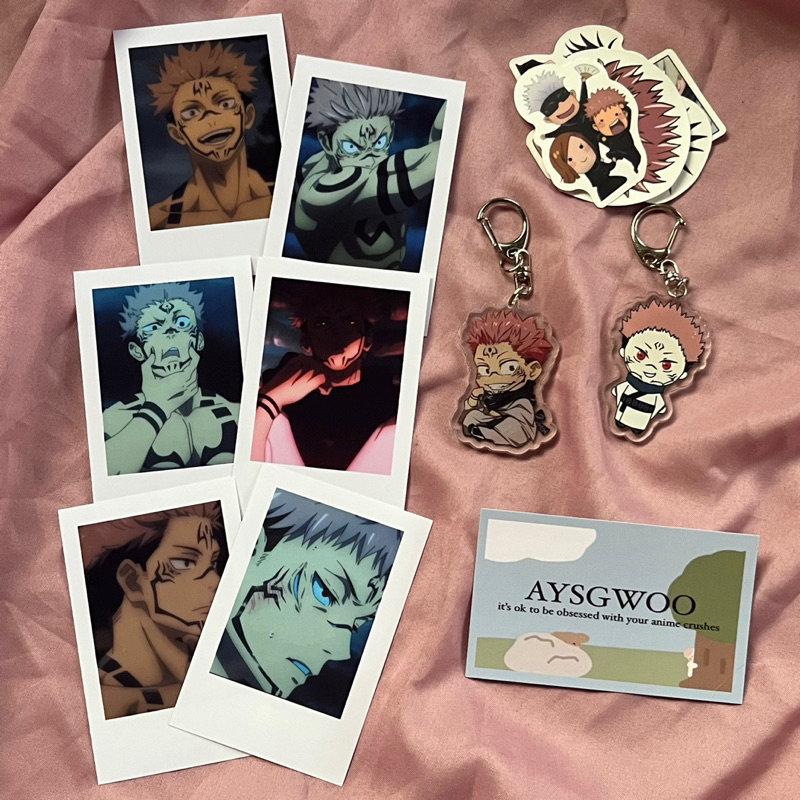 Anime Jujutsu Kaisen Gift Set Boxes Gojo Satoru Sukuna Megumi Fushiguro ...