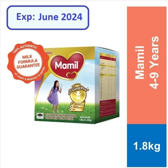 Mamil Step 4 - 1.8kg (Exp: Jun 2024) (600g * 3 packs) | Shopee Malaysia