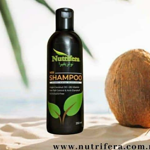 SHAMPOO MINYAK KELAPA DARA Nutrifera (Natural Produk) - Syampu Anti ...