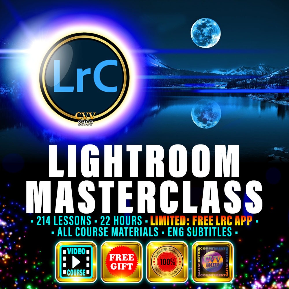Video Course - Lightroom Masterclass For PC Windows - Learn Photo & Image Editing Techniques ...