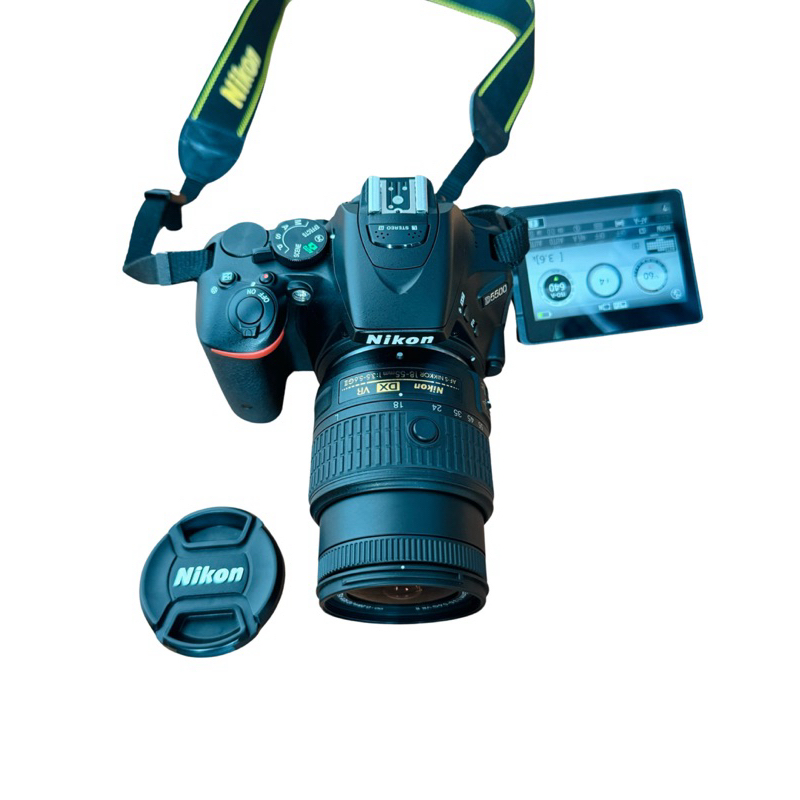 Nikon D5500(WiFi+Touch Screen)With 18-55mm VR Kit Lens(Use-good ...