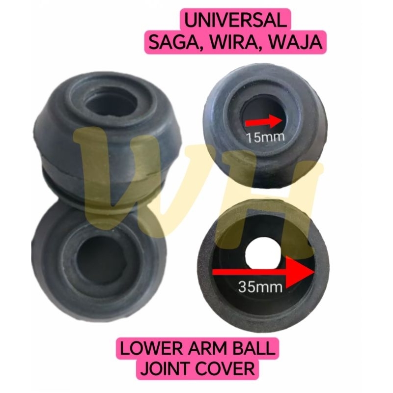LOWER ARM BALL JOINT COVER UNIVERSAL PROTON SAGA WIRA WAJA SATRIA @1PC ...