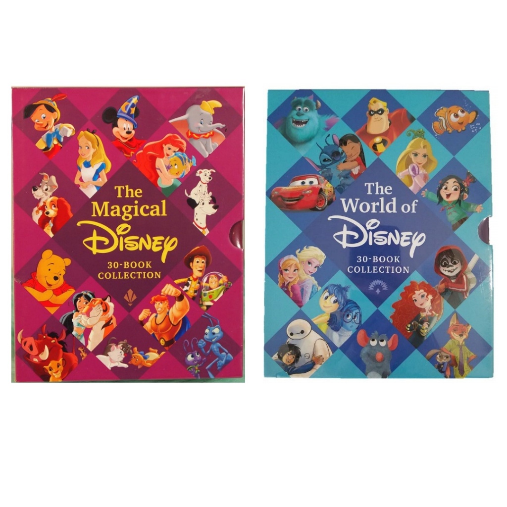 The Magical Disney / The World of Disney 30 Book Collection By Disney ...