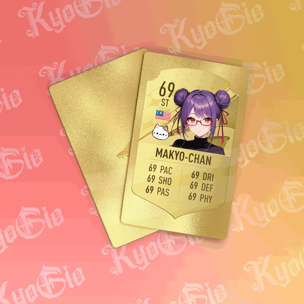 Football ID Card - FIFA Stats Card Custom ( BUY 2 GOT FREE 1 BNW CARD ...