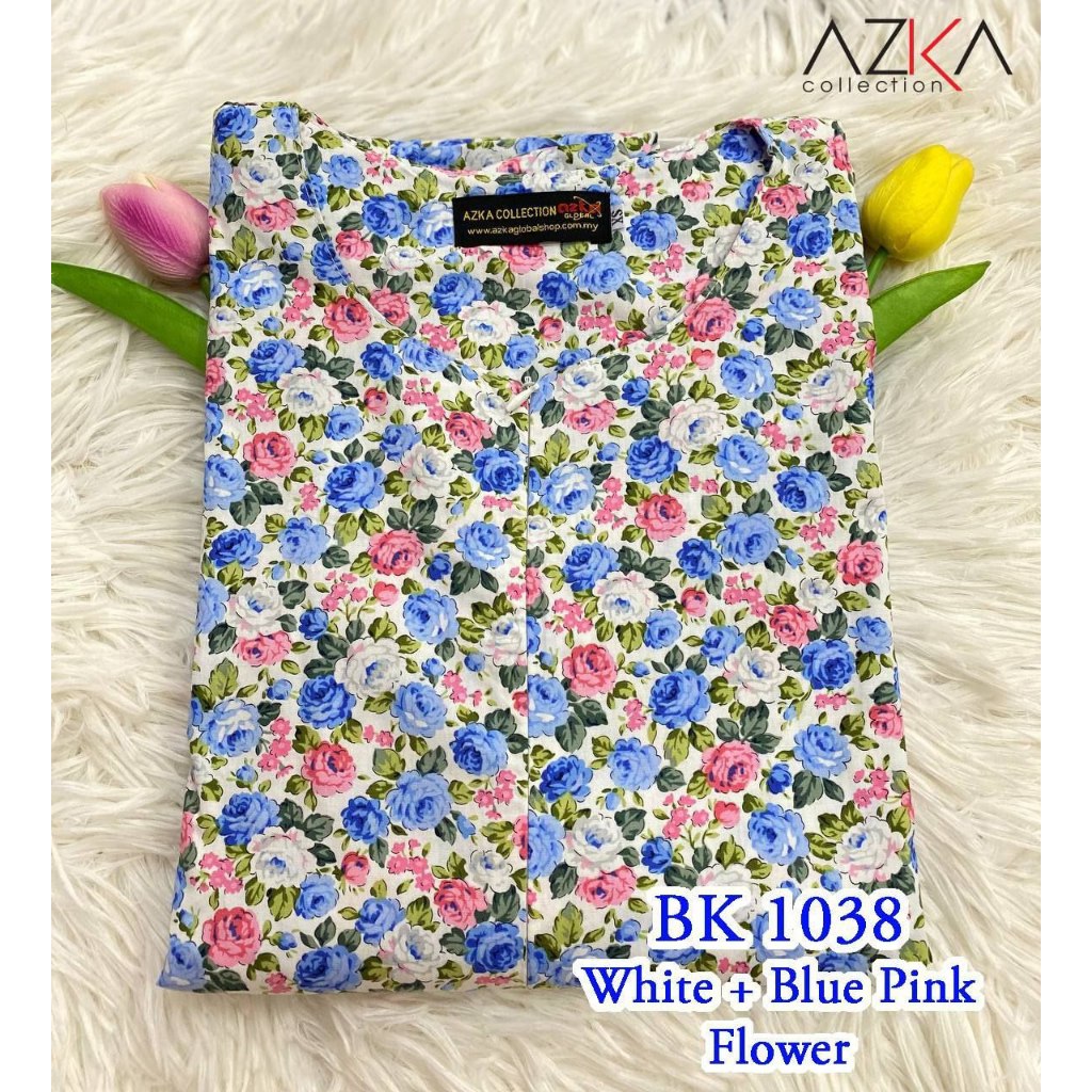 KURUNG PAHANG ENGLISH COTTON BERPOKET v18 by AZKA baju kurung berpesak ...