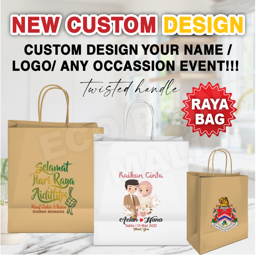 ECO PRINT MALL/Giftanda/Paper Bag/Raya Gift Bag/Ramadan Gift Bag/CNY ...