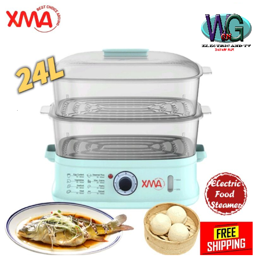 XMA ELECTRIC FOOD STEAMER XFS-24L | Shopee Malaysia