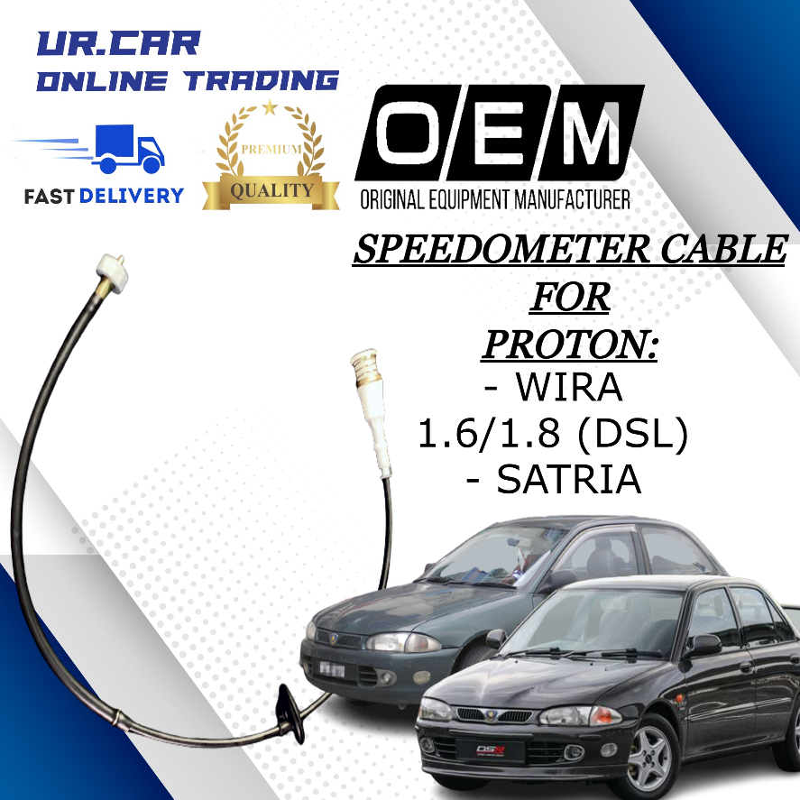 PROTON WIRA 1.6 / 1.8 (DSL) , SATRIA SPEEDOMETER CABLE / SPEED METER ...