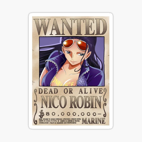 Nico Robin One Piece Stickers v2 | Shopee Malaysia